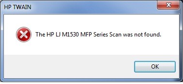 The HP LJ M1530 MFP Series Scan was not found. - Techyv.com